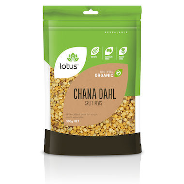 Lotus - Organic Chana Dahl 500g – Wholefoods